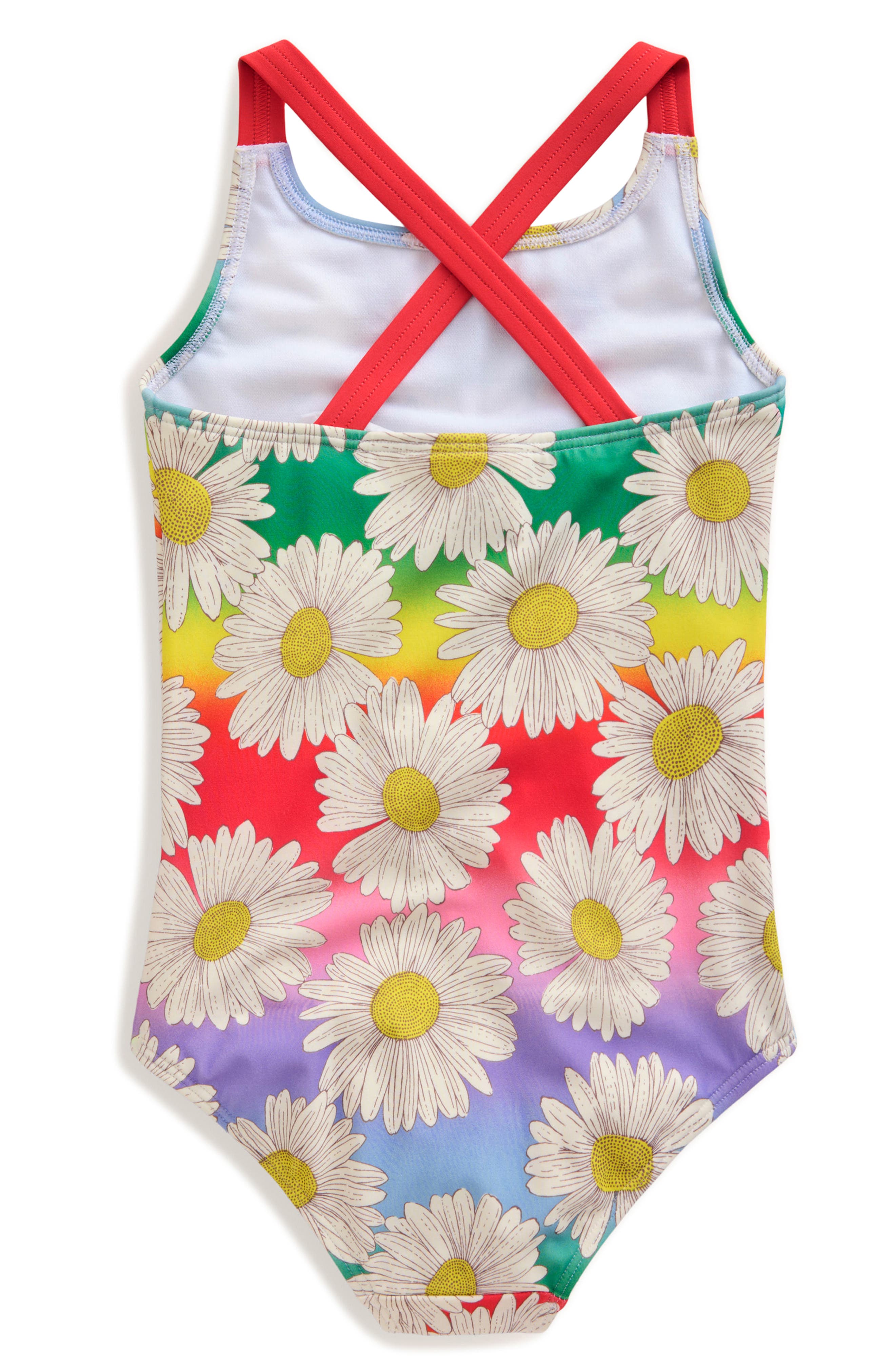 Mini Boden Kids' Print Crossback One-Piece Swimsuit | Nordstromrack