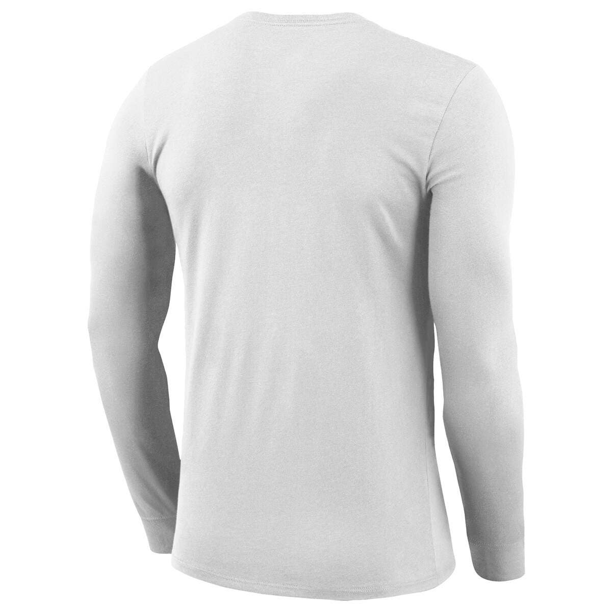 Nike Men's Nike White LSU Tigers 2026 On-Court Bench Long Sleeve T ...