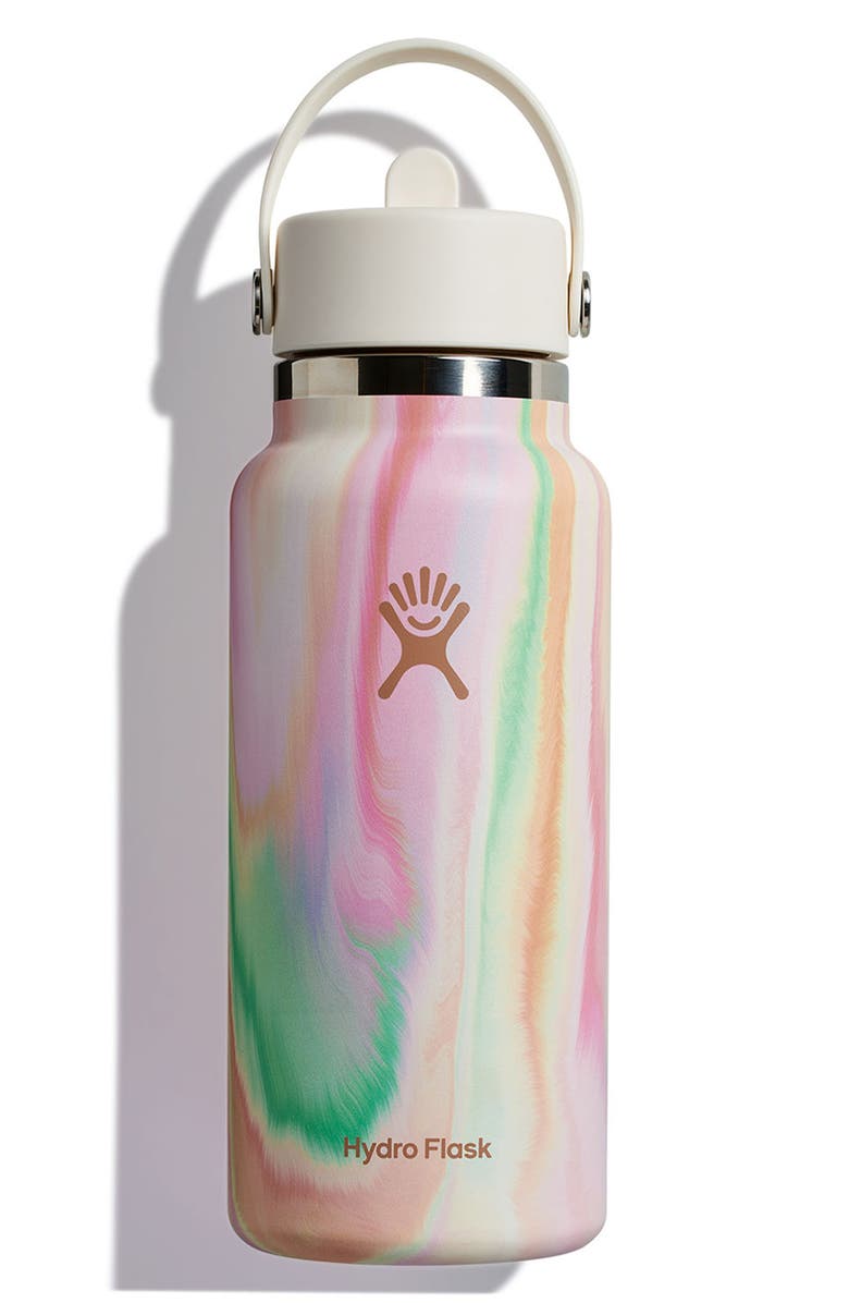 Hydro Flask Sugar Crush 32-Ounce Wide Mouth Flex Straw Cap Water Bottle ...