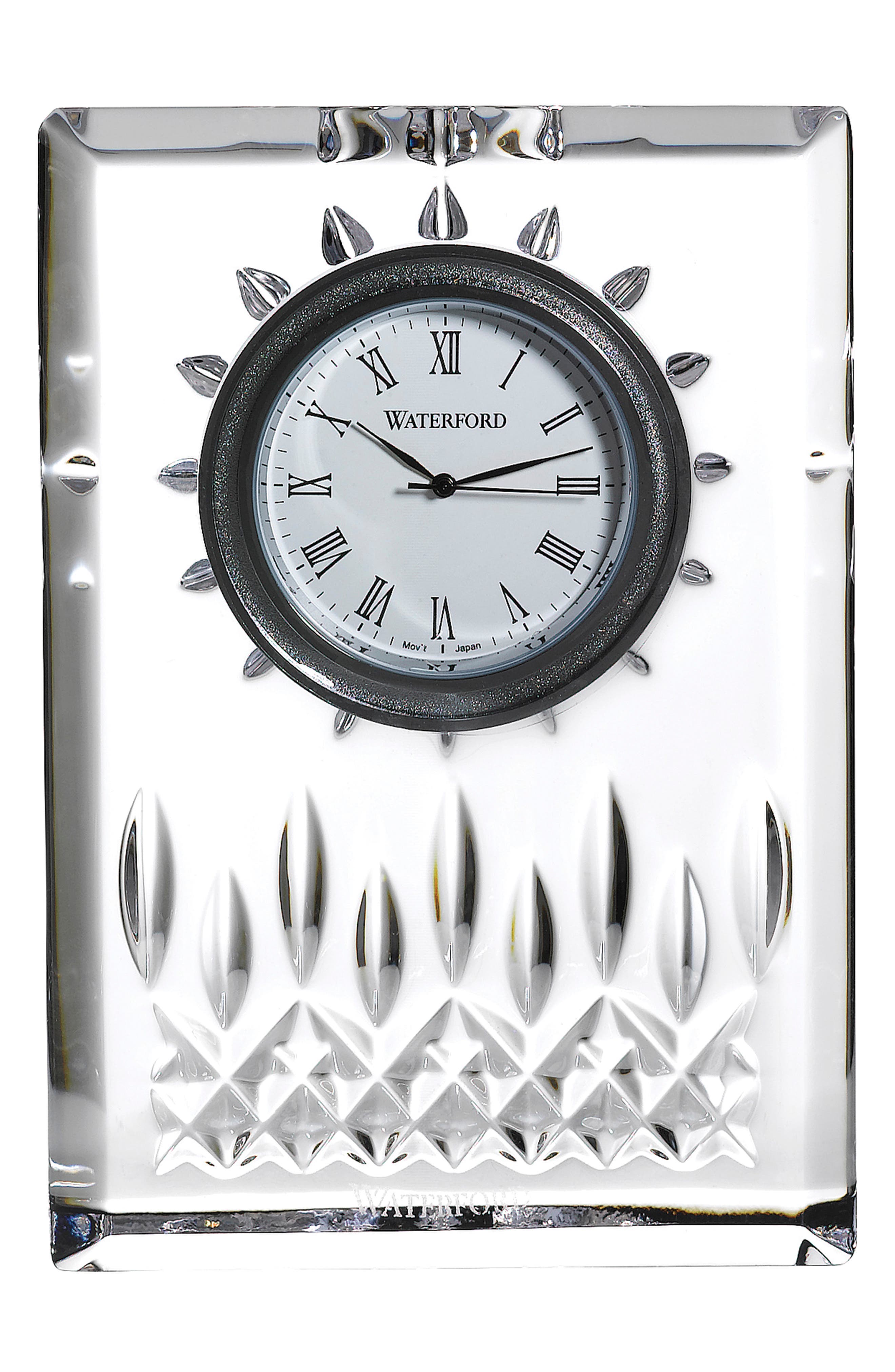 Waterford Lismore Lead Crystal Clock | Nordstrom