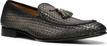 Donald Pliner Spirro Woven Tassel Loafer (Men) | Nordstrom