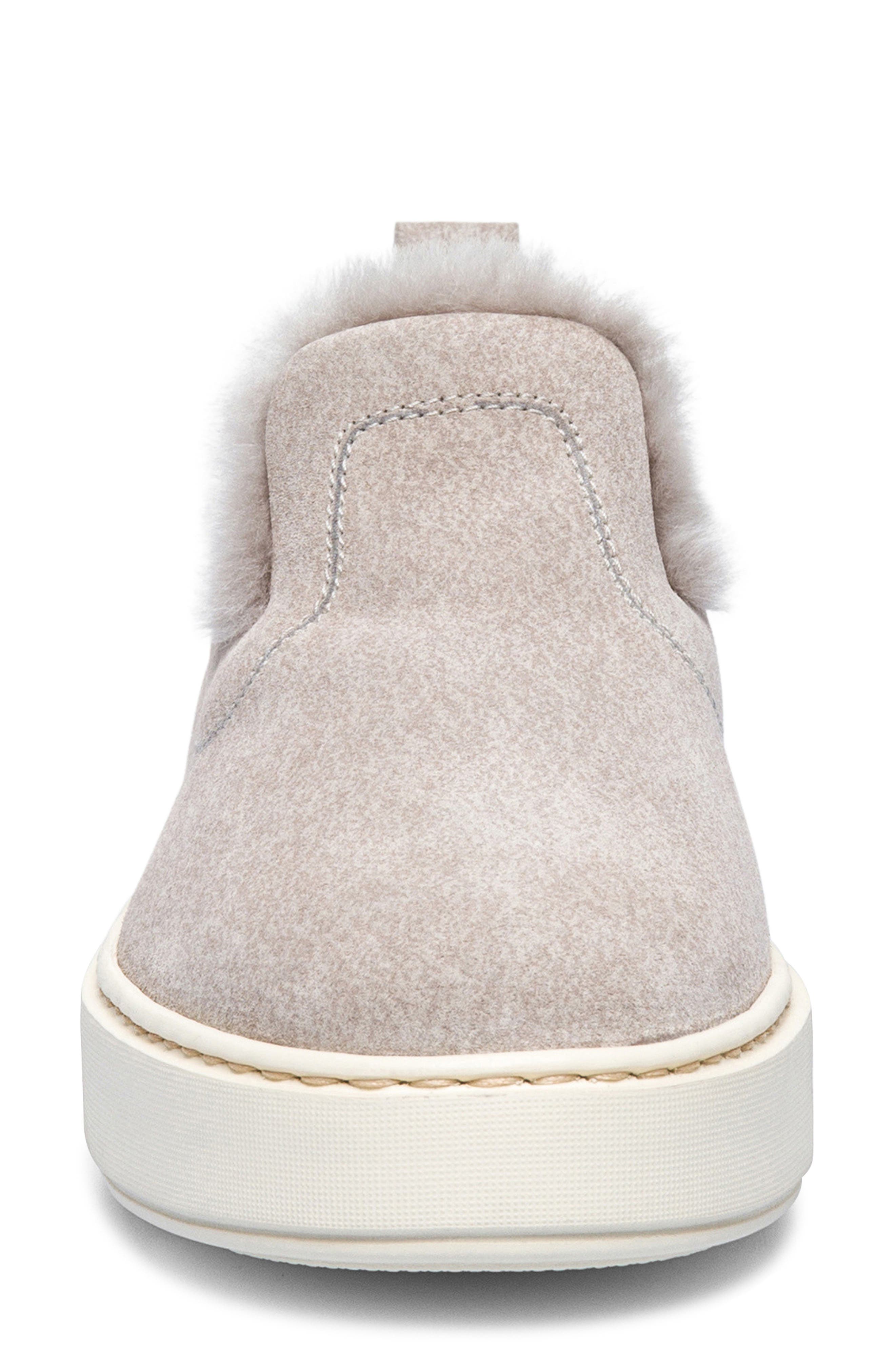 Santoni Aconite Genuine Shearling Sneaker (Women) | Nordstromrack