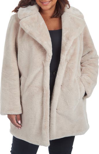 RACHEL Rachel Roy Faux Fur Coat | Nordstromrack