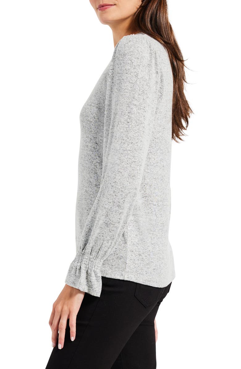 NZT by NIC+ZOE Sweet Dreams Ruffle Cuff Top | Nordstromrack