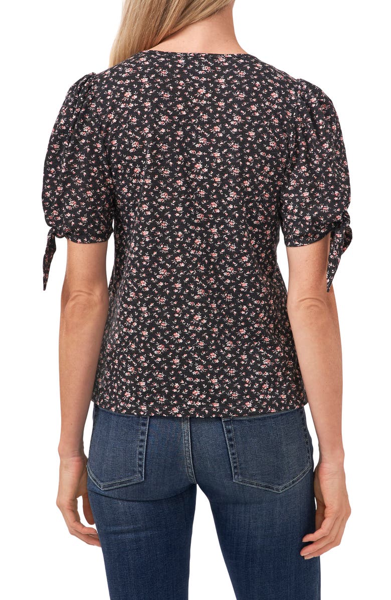 CeCe Tie Sleeve T-Shirt | Nordstrom
