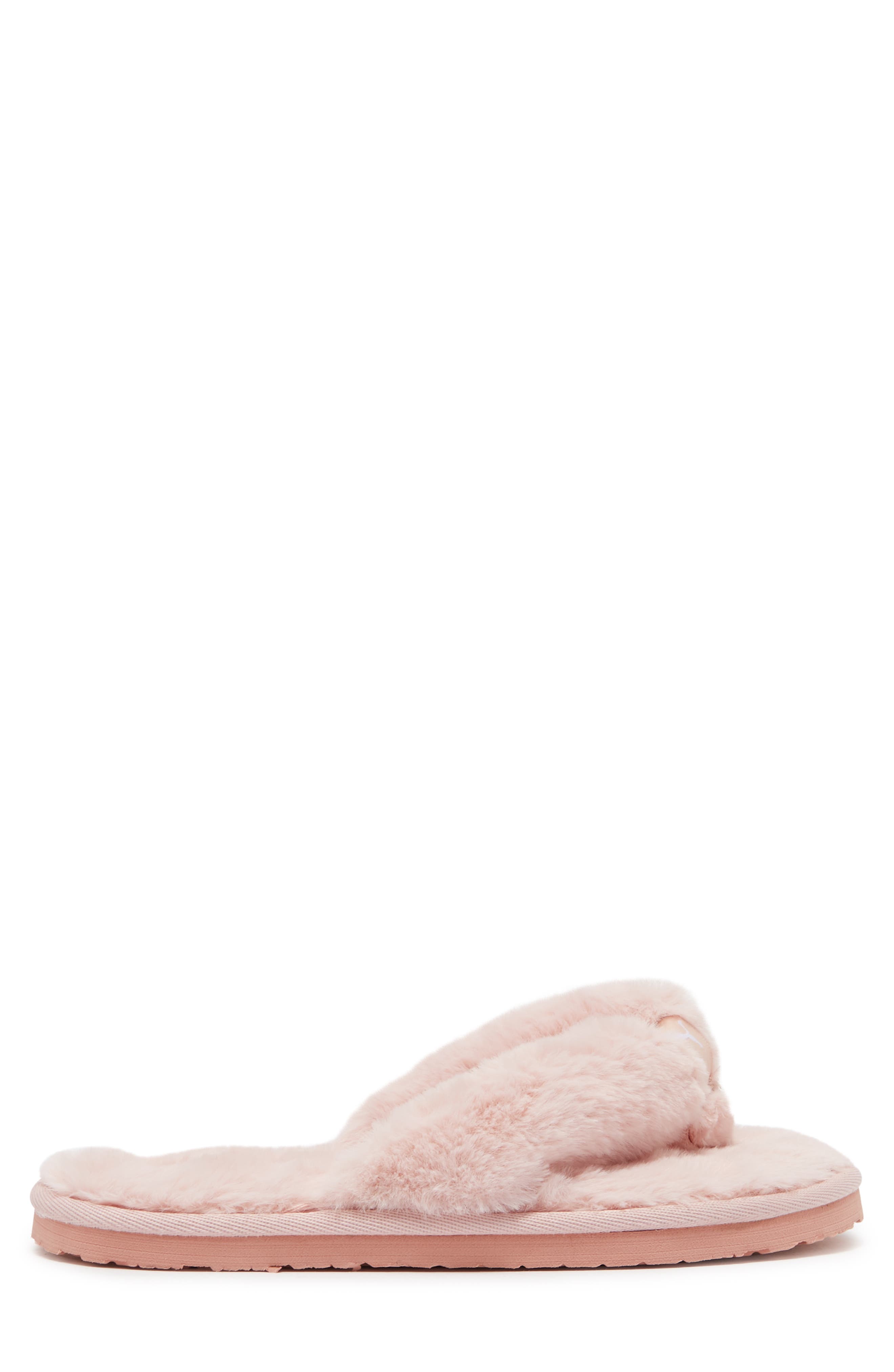 PUMA Fluff Faux Fur Flip Flop | Nordstromrack