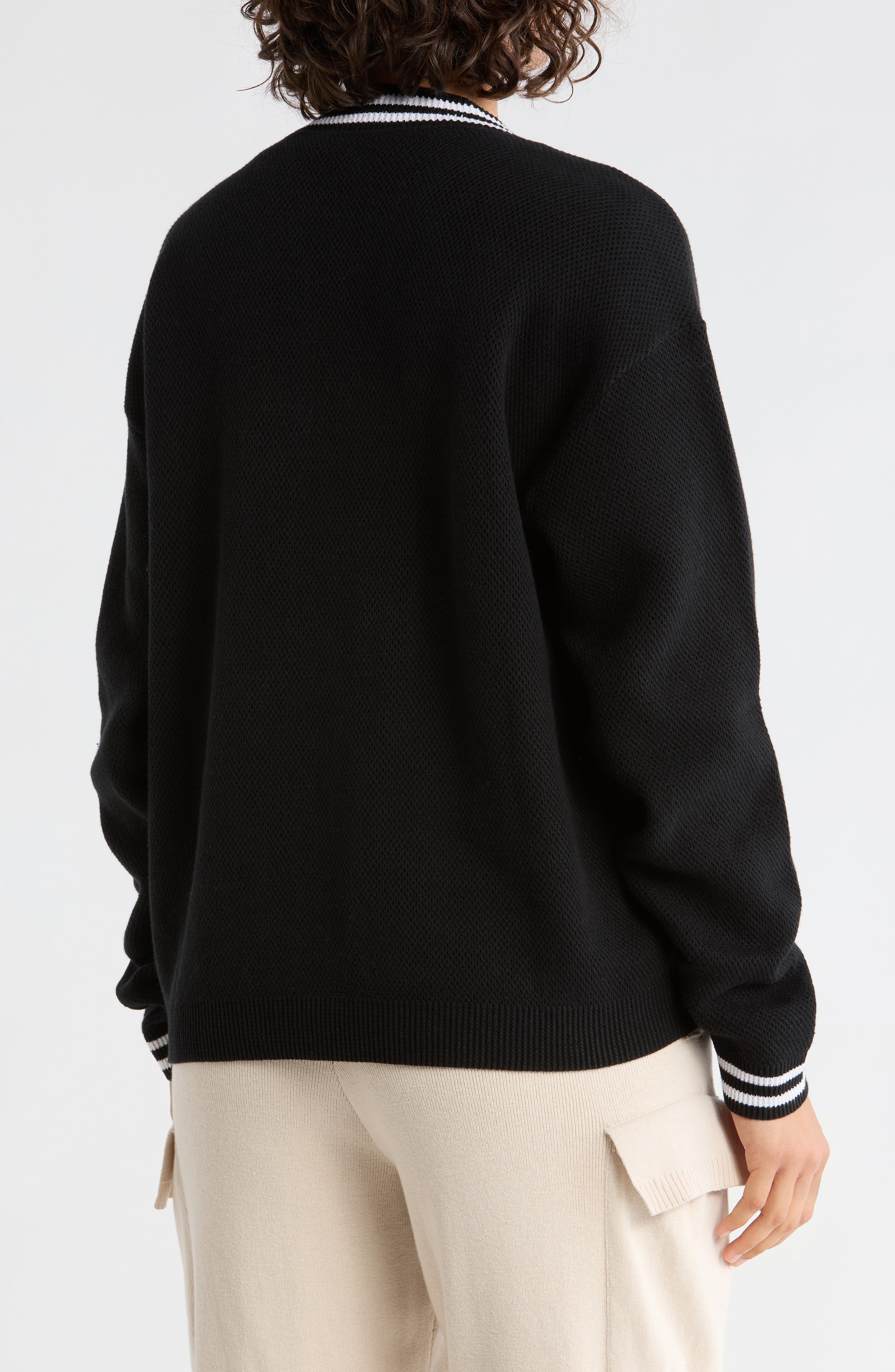 YOGALICIOUS Fair Game Button Front Cotton Cardigan | Nordstromrack