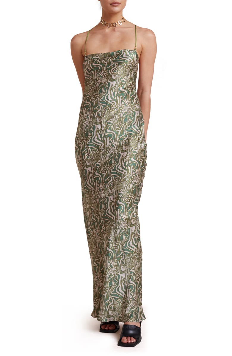 Bec + Bridge Alanis Swirl Silk Maxi Dress | Nordstromrack