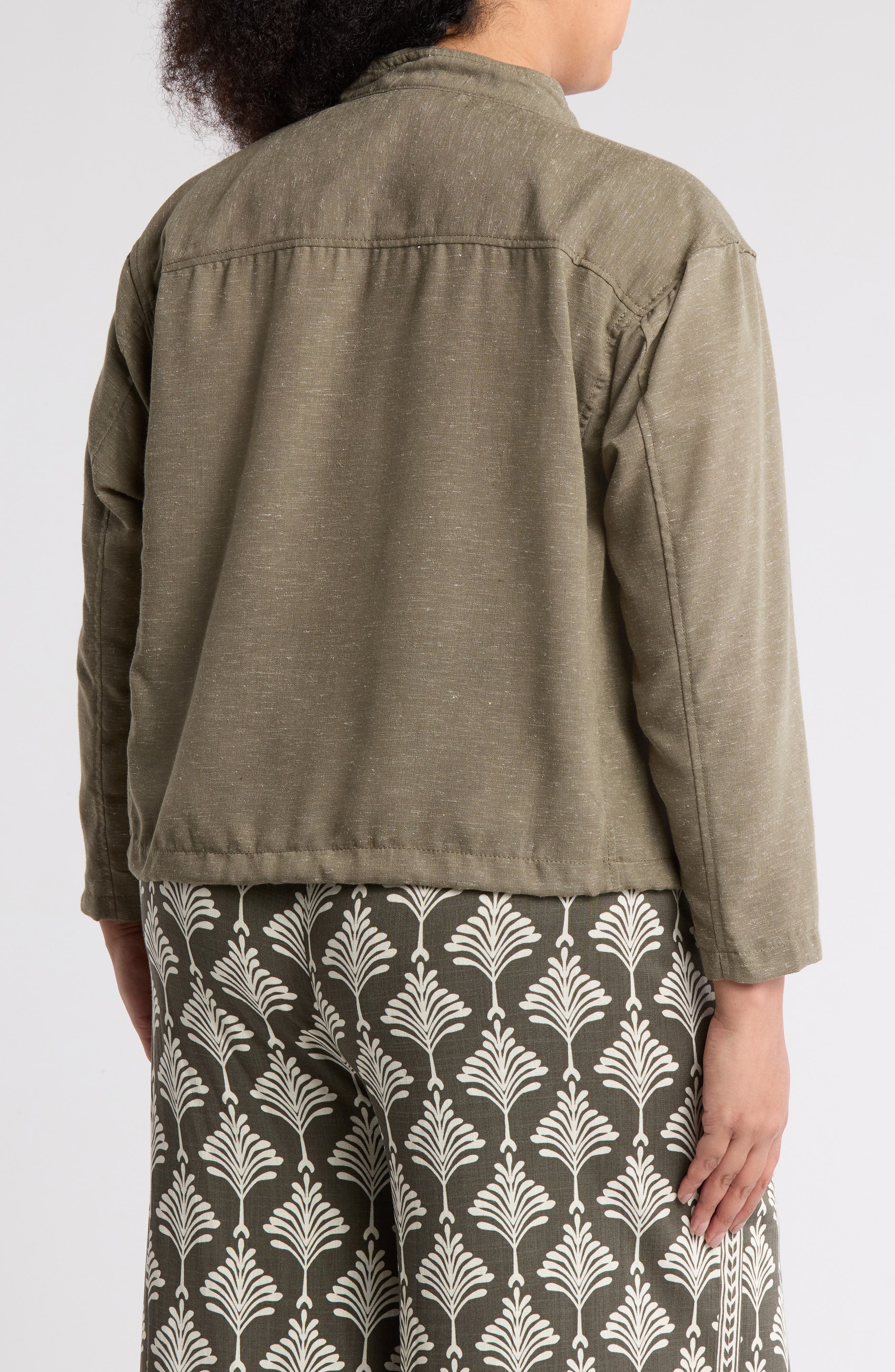 MAX STUDIO Space Dye Utility Jacket | Nordstromrack