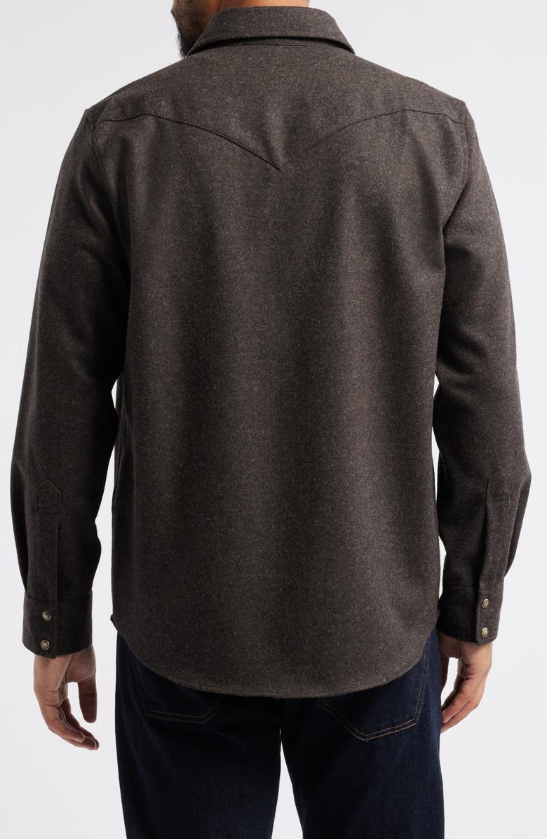 Pendleton Canyon Plaid Lined Wool Snap-Up Shirt | Nordstrom