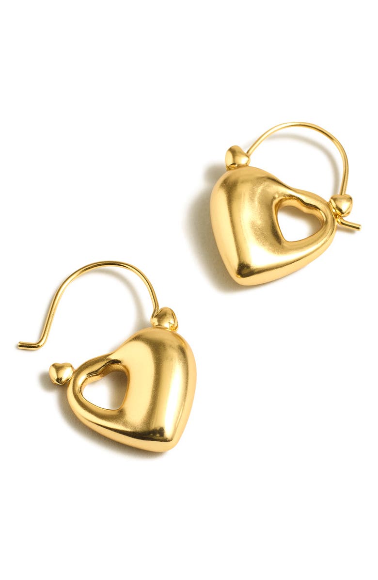 Madewell Cutout Heart Padlock Earrings | Nordstromrack