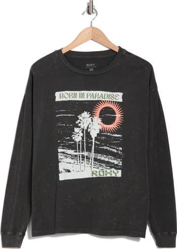 Roxy Born in Paradise Cotton Graphic Pullover | Nordstromrack
