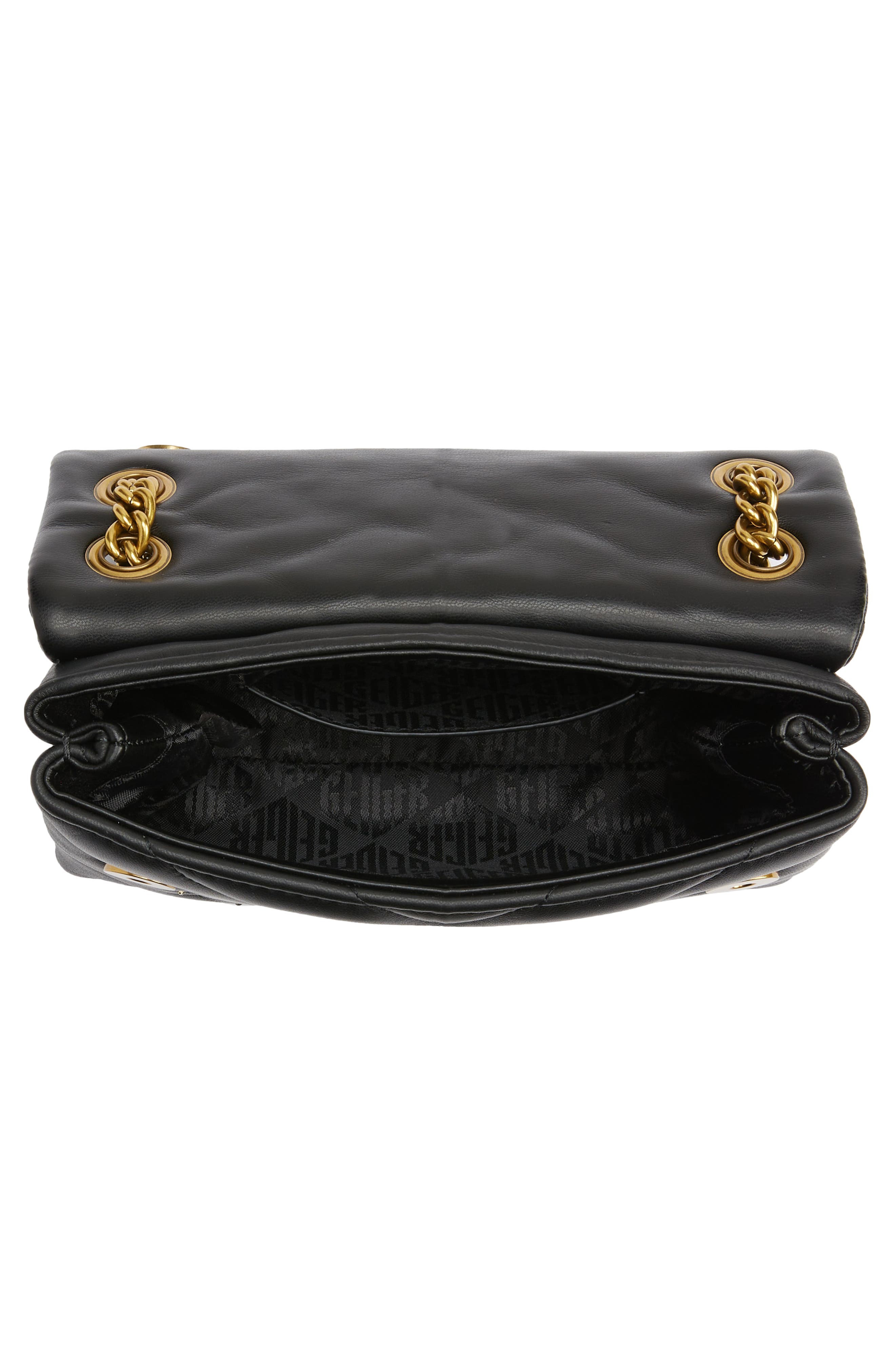 Kurt Geiger London Mini Kensington Eye Quilted Leather Crossbody Bag ...