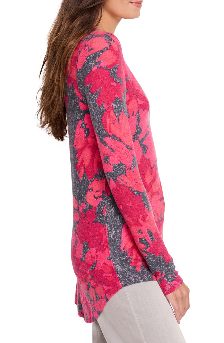 NZT by NIC+ZOE Shadow Floral Jersey Top | Nordstromrack