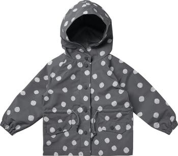 Rylee + Cru Kids' Dot Waterproof Raincoat | Nordstromrack