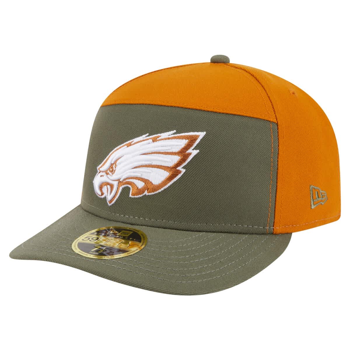 New Era Men's New Era Olive/Brown Philadelphia Eagles Two-Tone Color ...