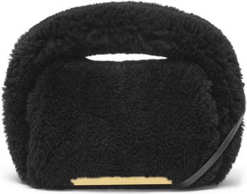 DeMellier Mini Lisbon Genuine Shearling Shoulder Bag | Nordstrom