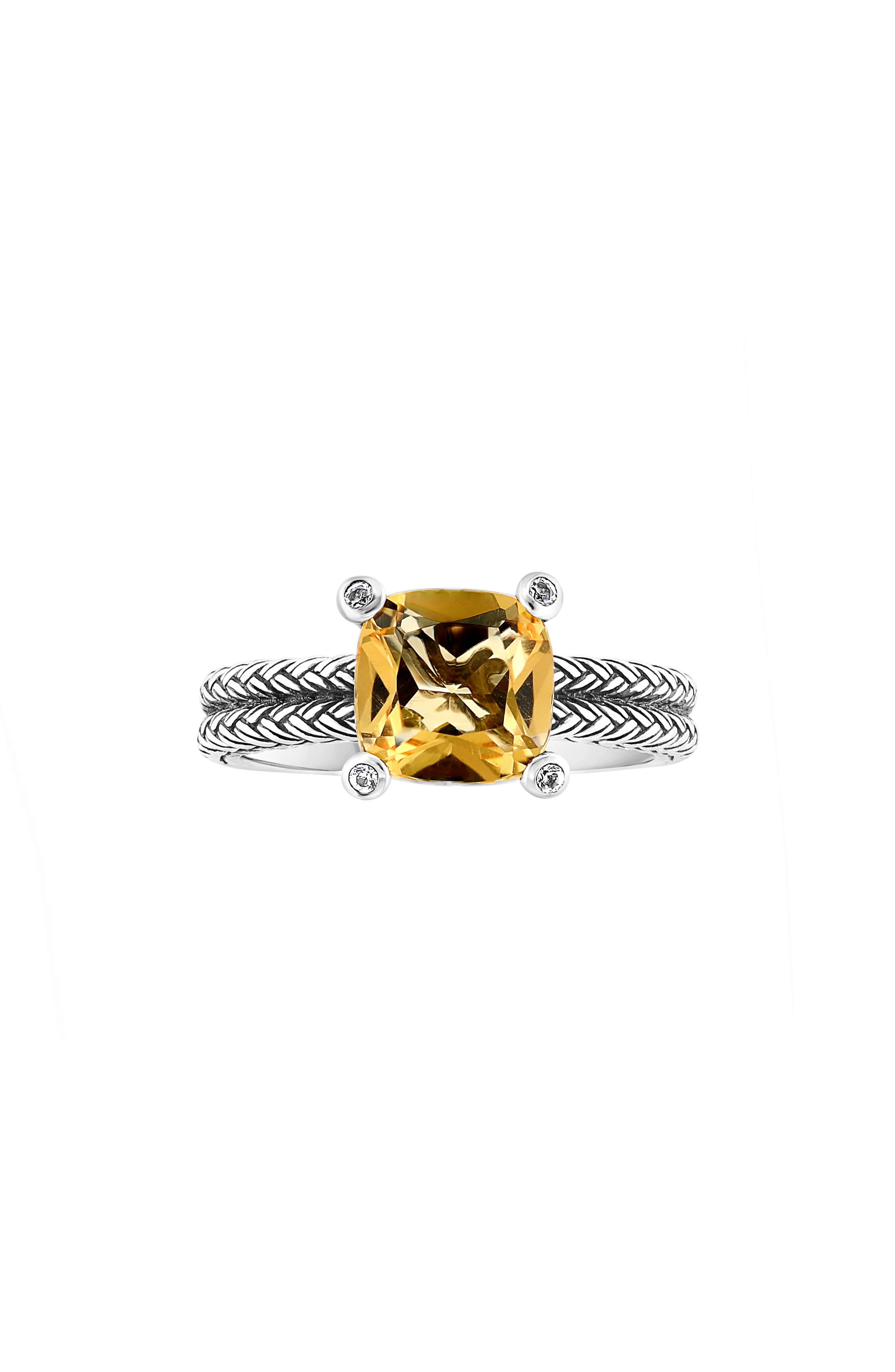 EFFY Citrine & White Topaz Ring | Nordstromrack