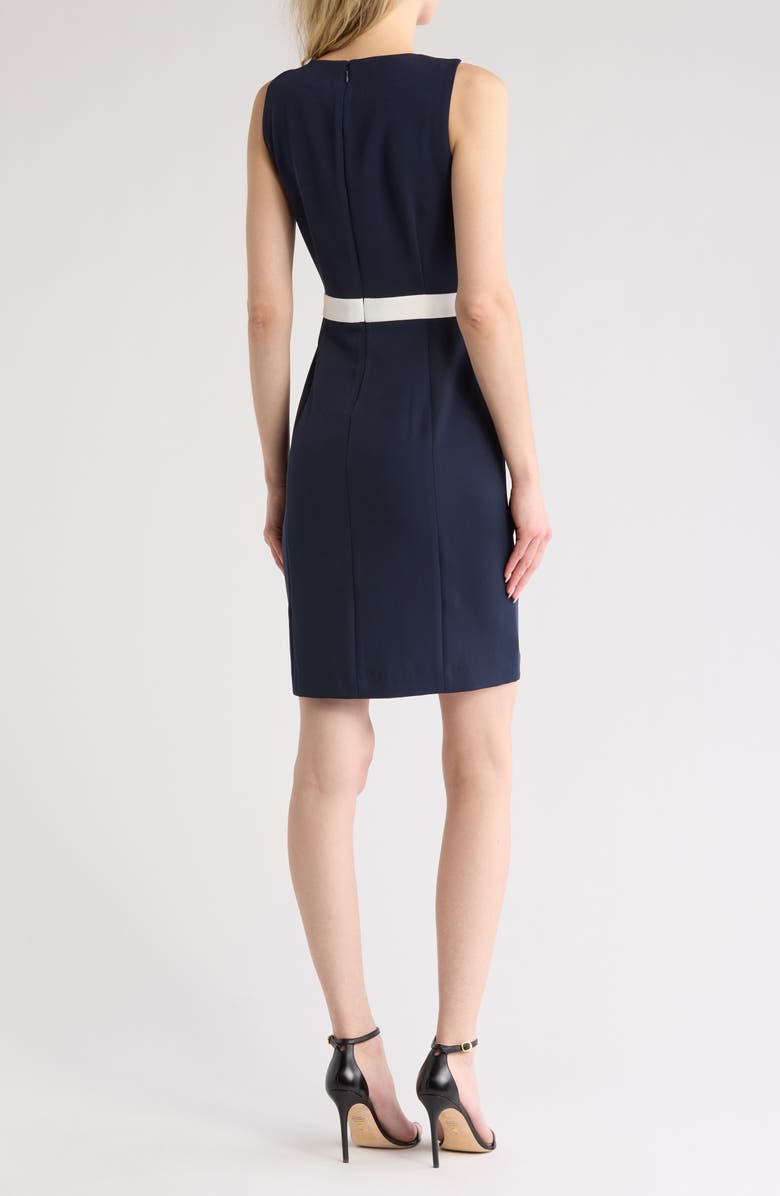 Tommy Hilfiger Salon Colorblock Stretch Sheath Dress | Nordstromrack