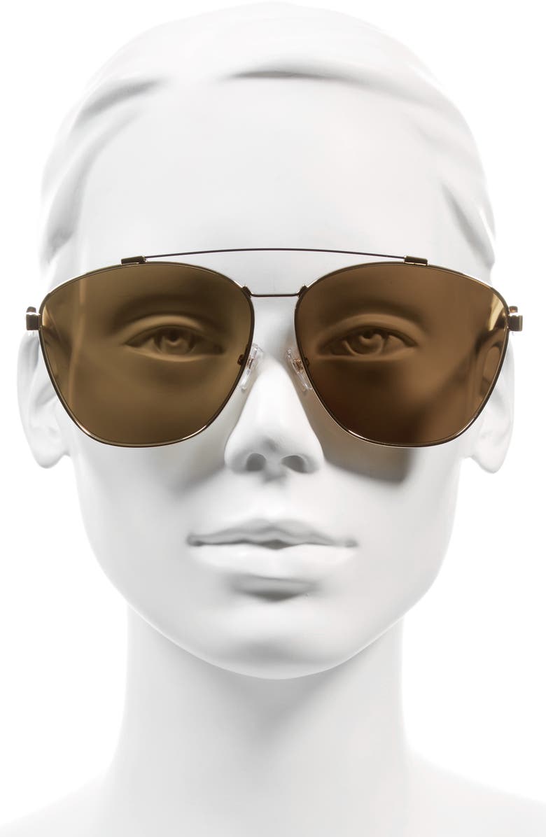 Givenchy 65mm Round Aviator Sunglasses | Nordstromrack