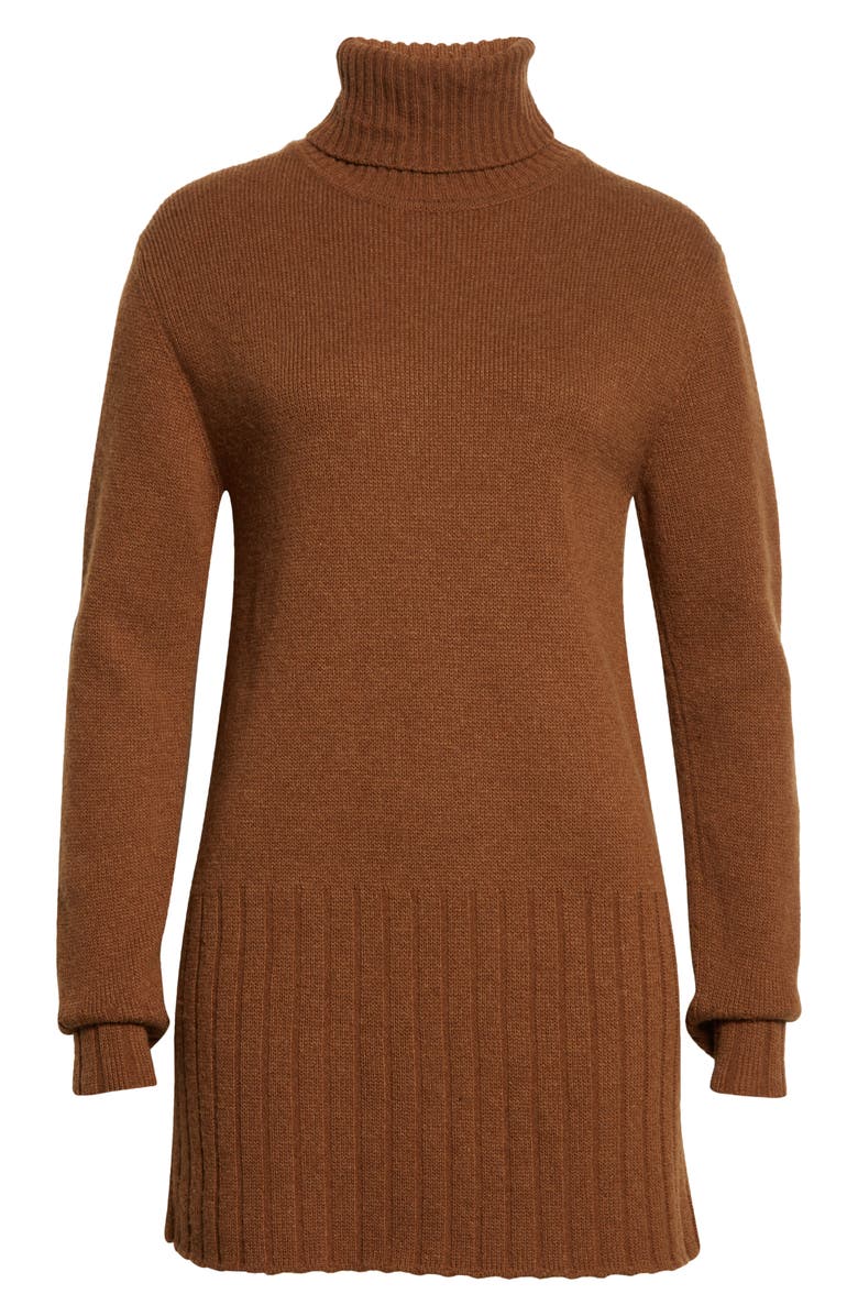Nili Lotan Everett Long Sleeve Virgin Wool & Cashmere Sweater Dress ...