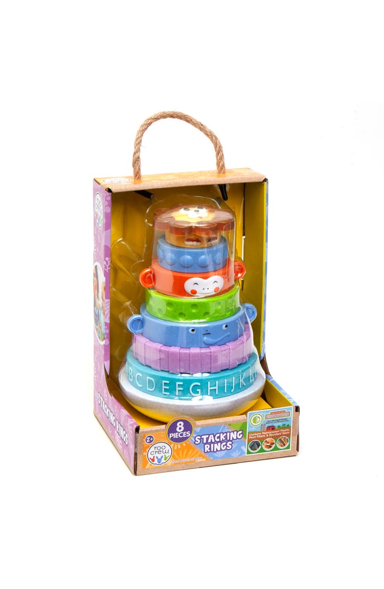 Roo Crew Stacking Rings 8 Pieces Sensory Toy | Nordstrom
