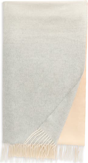 Johnstons of Elgin Ombré Wool & Cashmere Throw Blanket | Nordstrom