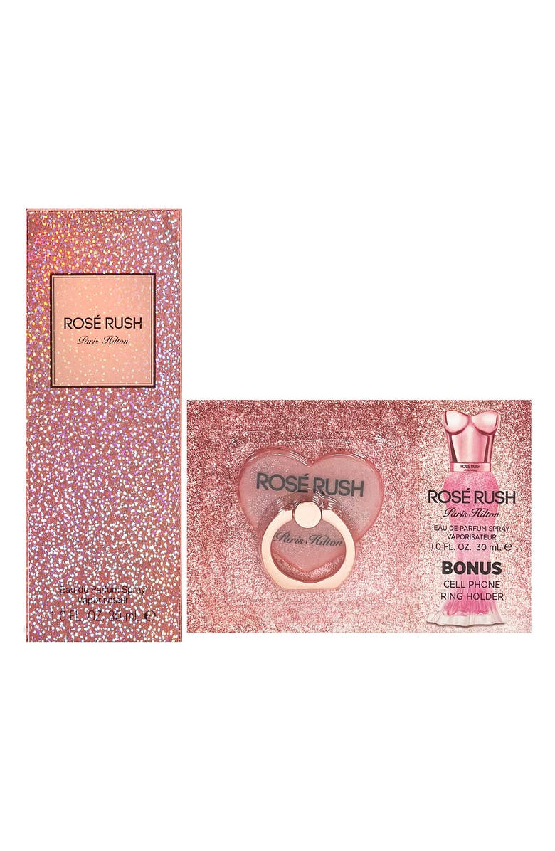 PARIS HILTON Rosé Rush Eau de Parfum Spray & Cell Phone Ring Holder ...