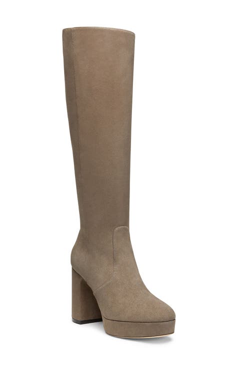 Beige Knee-High Boots for Women | Nordstrom