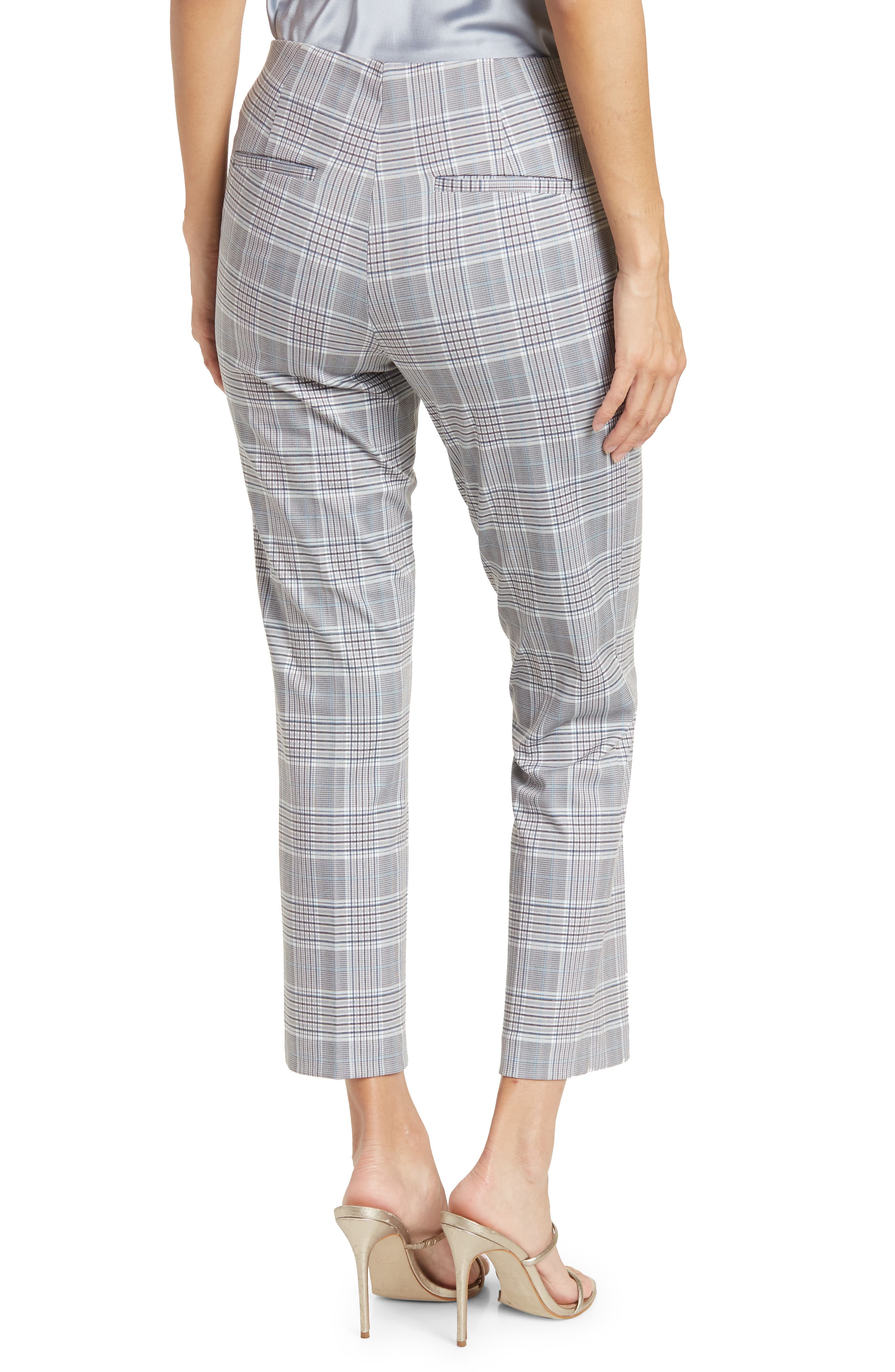 Amanda & Chelsea Lily Plaid Slim Straight Pants | Nordstromrack