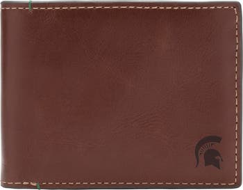 Jack Mason Brand 'Hangtime - Michigan State Spartans' Slim Bifold ...