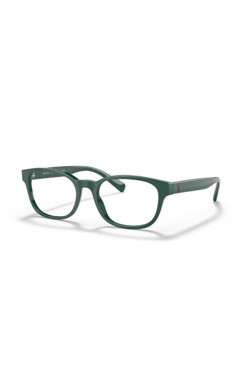 Polo Ralph Lauren 54mm Phantos Optical Glasses In Green | ModeSens