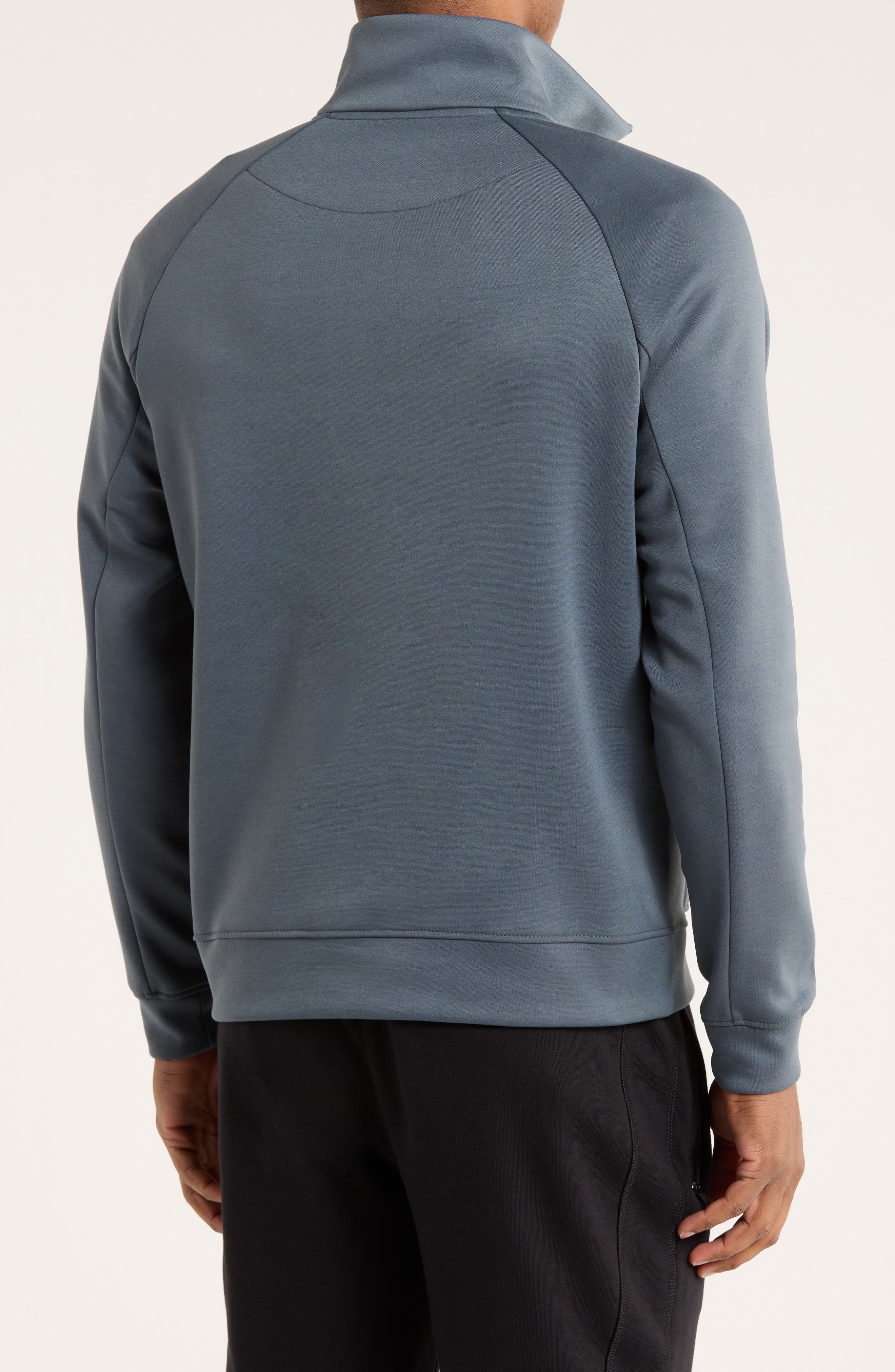 Kenneth Cole Active Raglan Sleeve Quarter Zip Sweatshirt | Nordstromrack