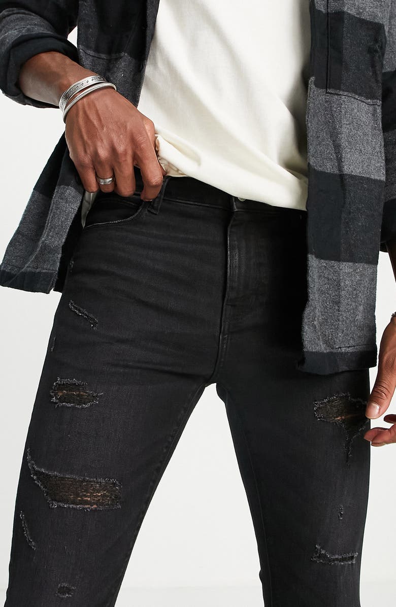 ASOS DESIGN Ripped Skinny Jeans | Nordstromrack