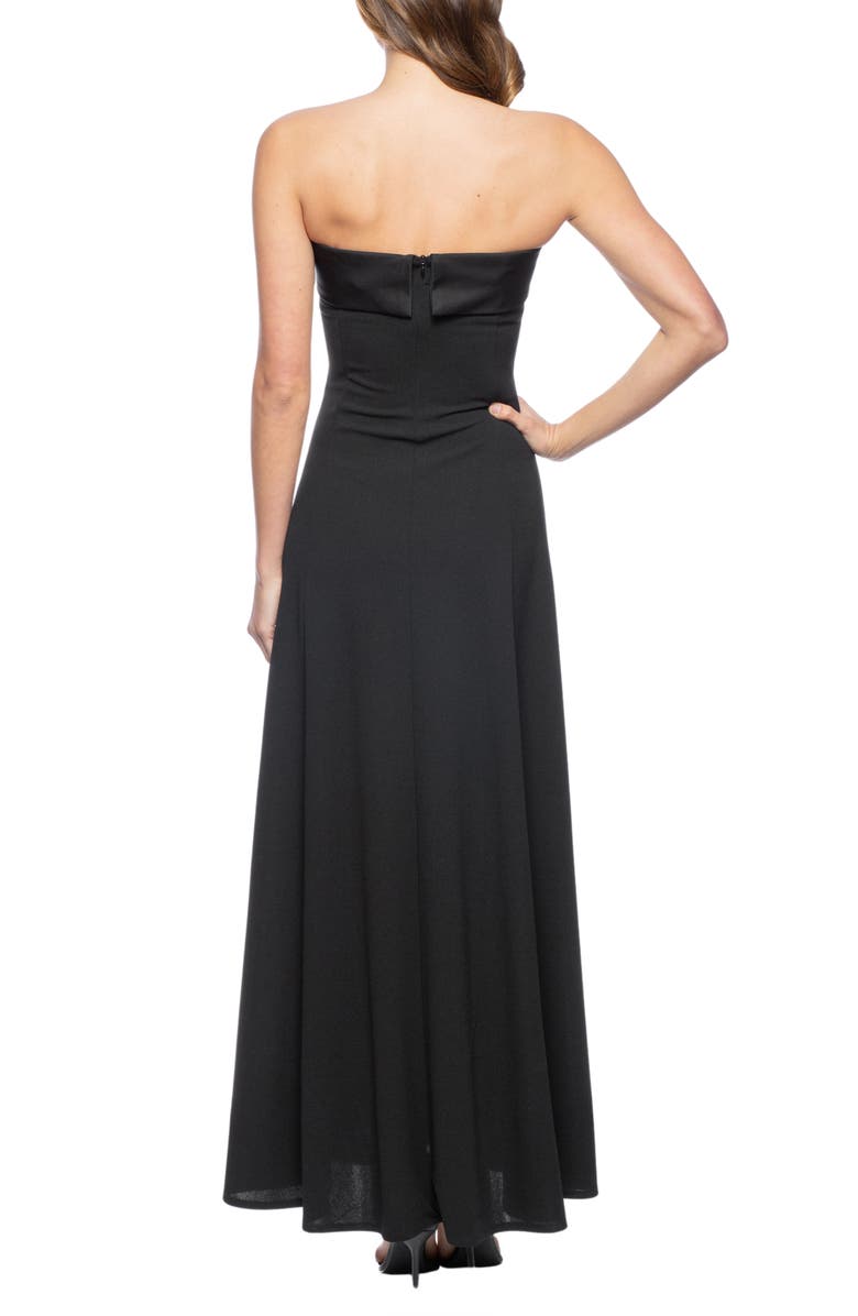 Marina Strapless Scuba Crepe Gown | Nordstromrack