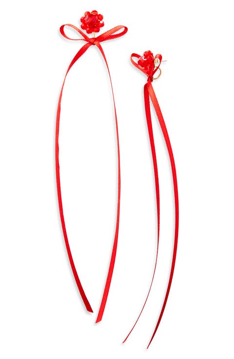 Women's Red Earrings