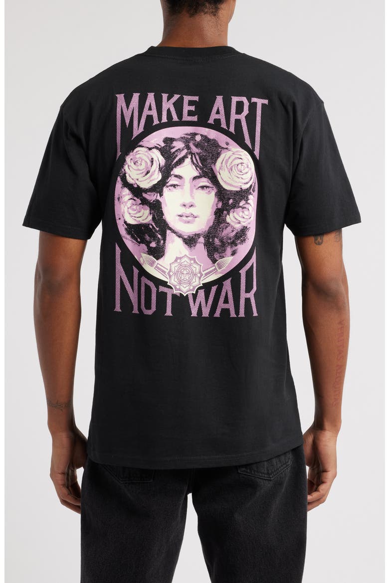 Make Art Not War Graphic T-Shirt (Men) | Nordstromrack
