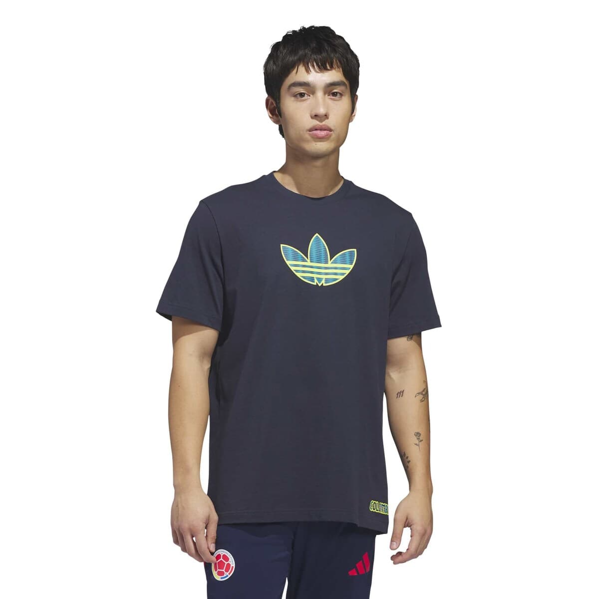 adidas Men's adidas Navy Colombia National Team 2026 Away Jersey Hook T ...