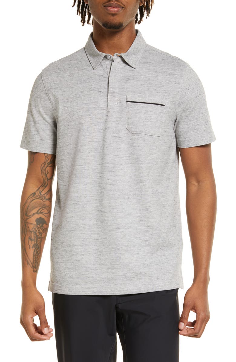 Zella Avid Coolmax Pocket Golf Polo | Nordstromrack