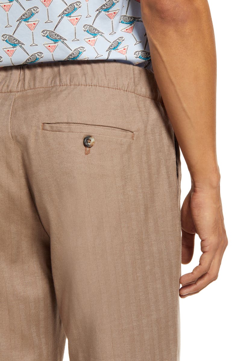 Bonobos Off Duty Yarn Dyed Cotton Blend Pants | Nordstrom
