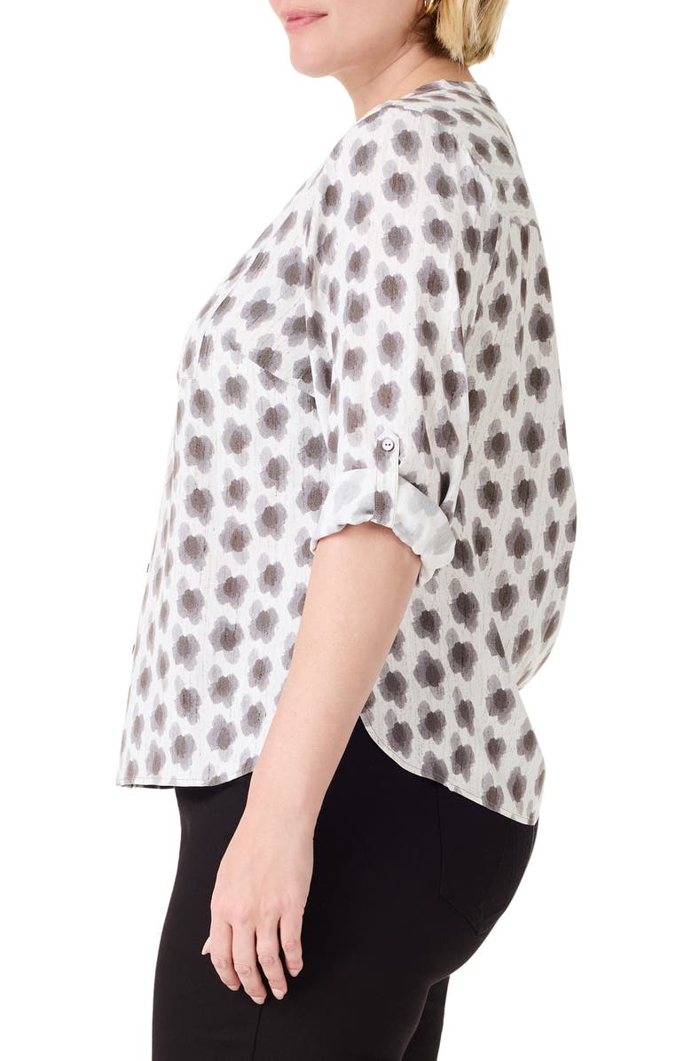 NIC+ZOE Clover Stamp Button-Up Shirt | Nordstromrack