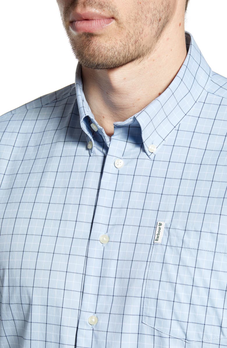 Barbour Batley Check Button-Up Performance Shirt | Nordstromrack