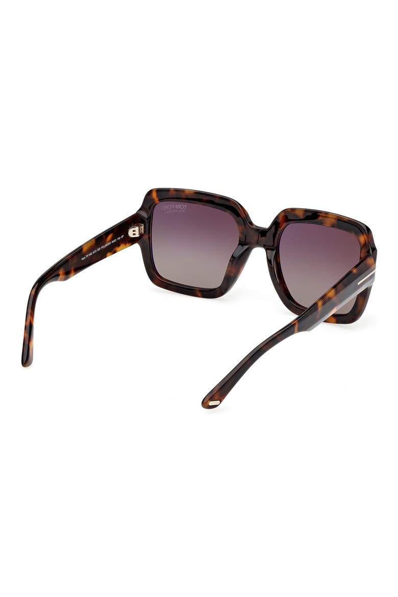 Kaya 54mm Polarized Gradient Square Sunglasses (Women) | Nordstromrack