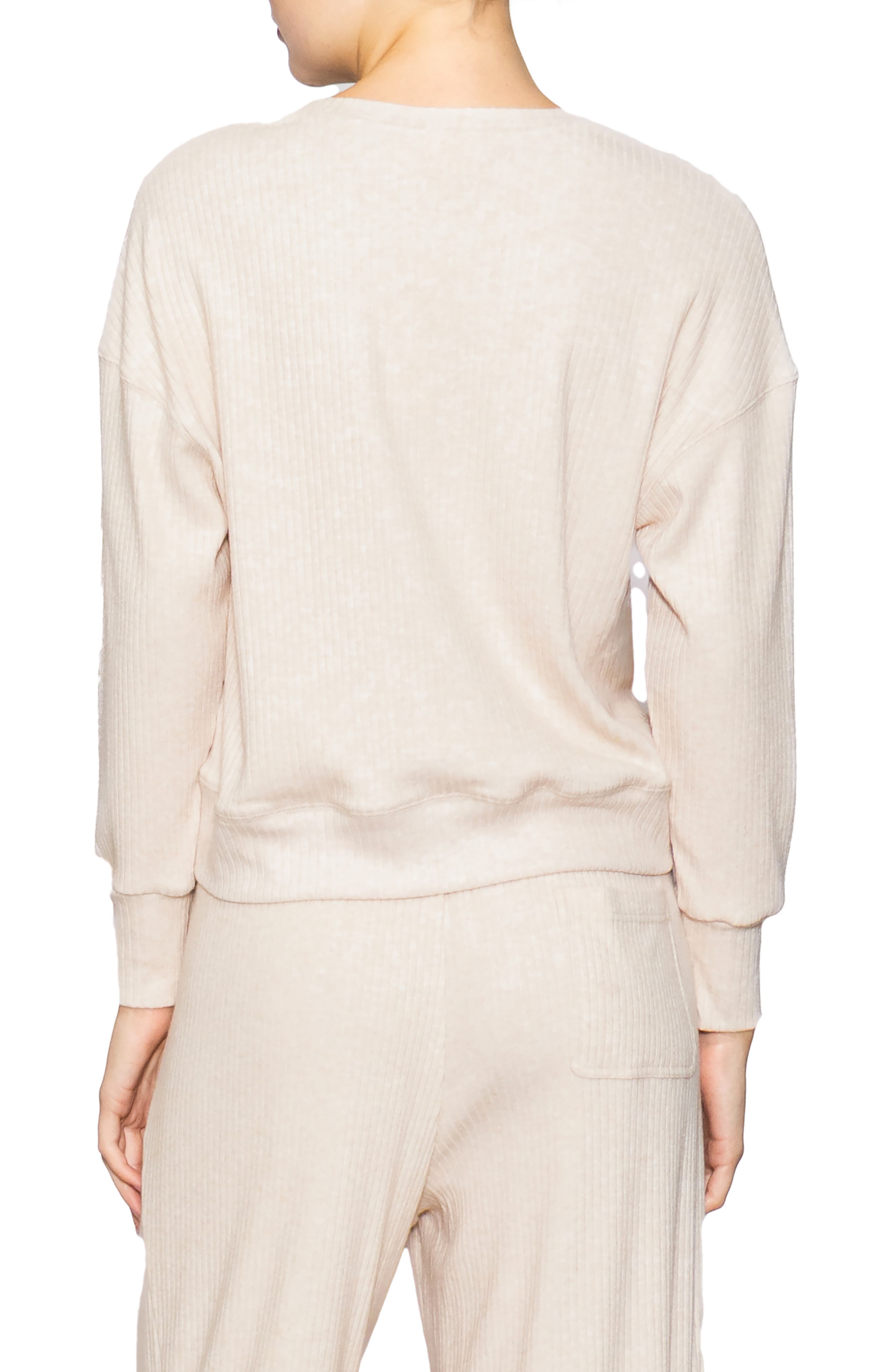 MELLODAY Relaxed Rib Top | Nordstromrack