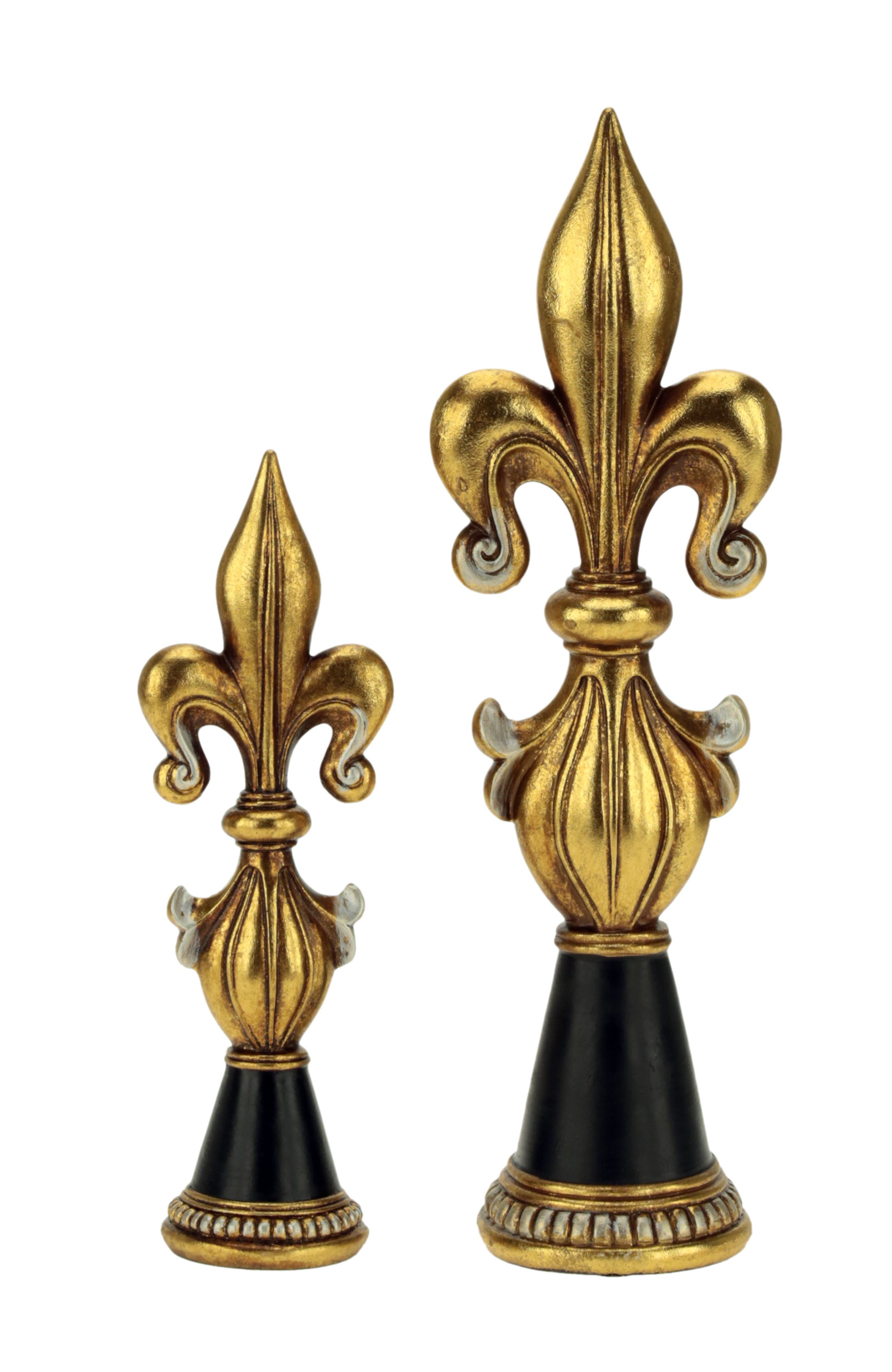 Mark Roberts Jeweled Fleur De Lis Finials, Assortment of 2 | Nordstrom