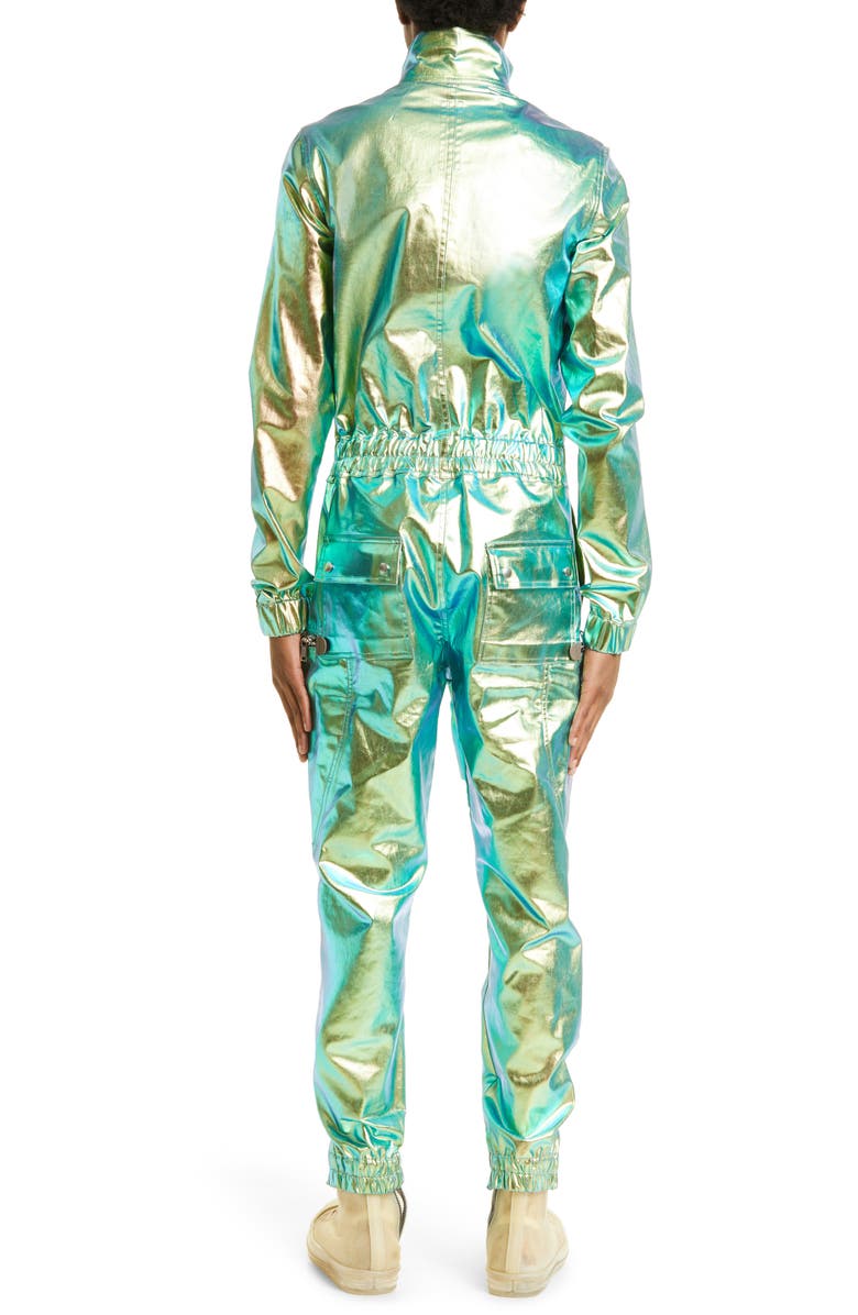 Rick Owens Bauhaus Iridescent Denim Flightsuit | Nordstrom