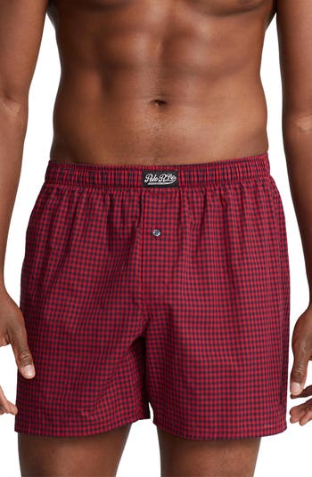 Polo Ralph Lauren Check Woven Cotton Boxers | Nordstrom