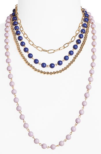 BP. Shot Bead Layered Necklace | Nordstromrack