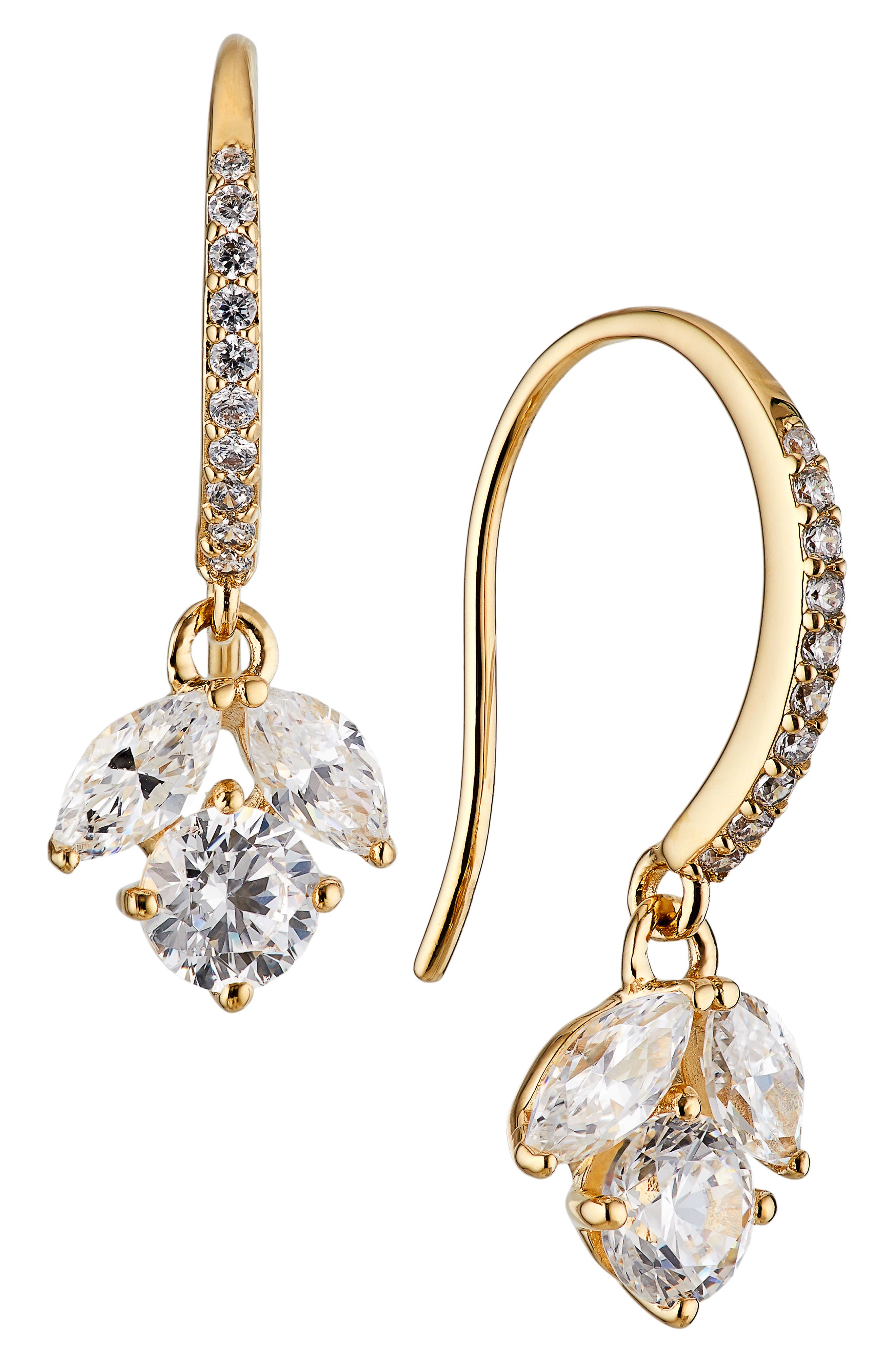 Nadri Prima Cluster Drop Earrings | Nordstrom