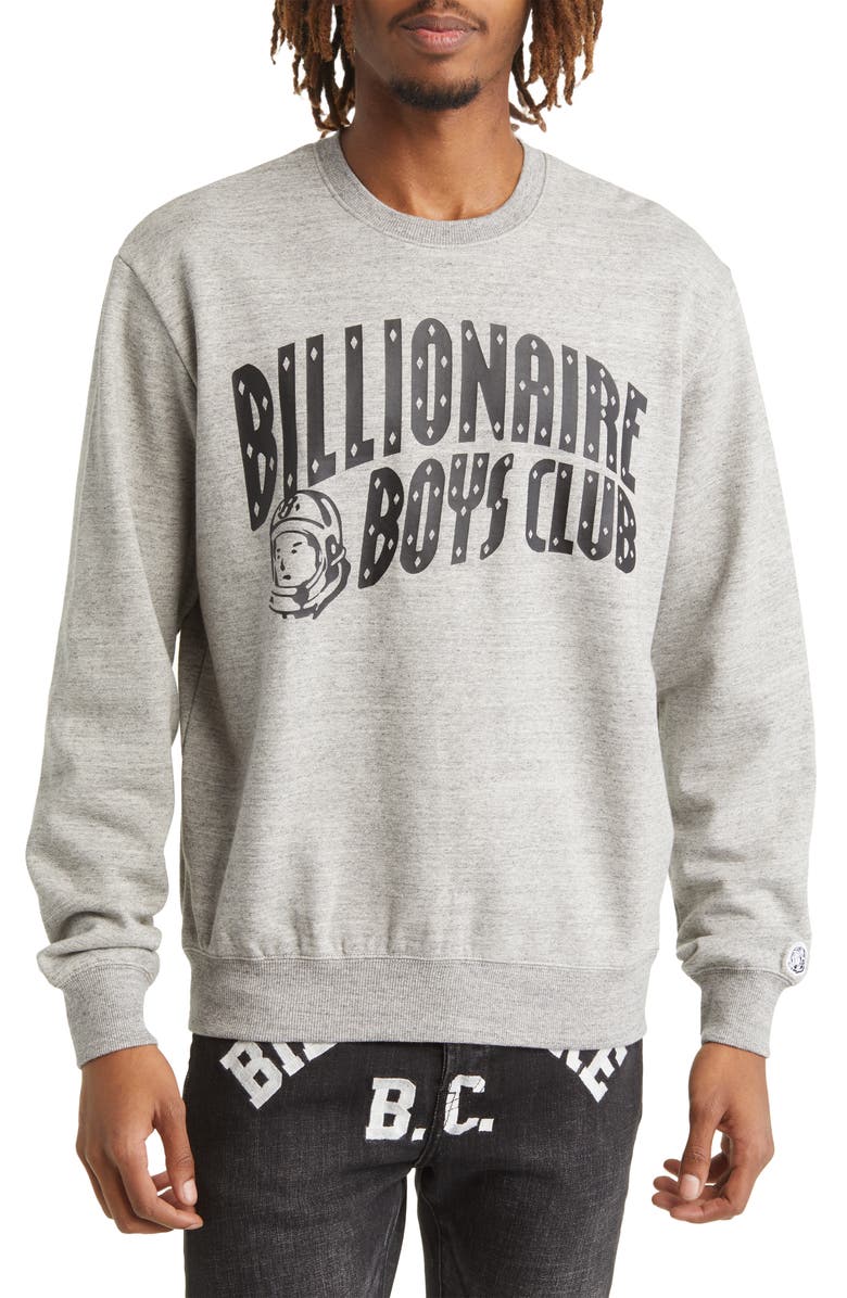 Billionaire Boys Club Logo Graphic Oversize Crewneck Sweatshirt ...
